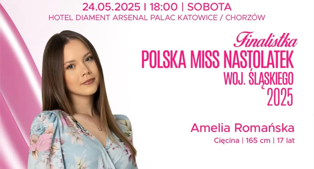 25 Finalistek Polska Miss Nastolatek Woj. Śląskiego 2025! Amelia ...